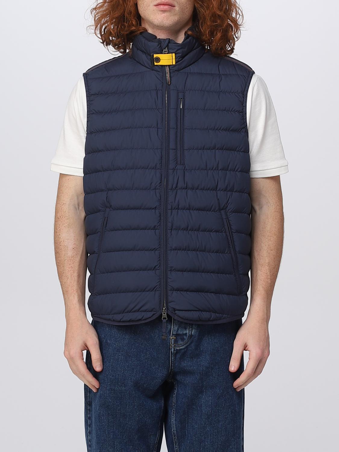 PARAJUMPERS: Vest men - Navy | Parajumpers suit vest 23SMPMPUFSL01 ...