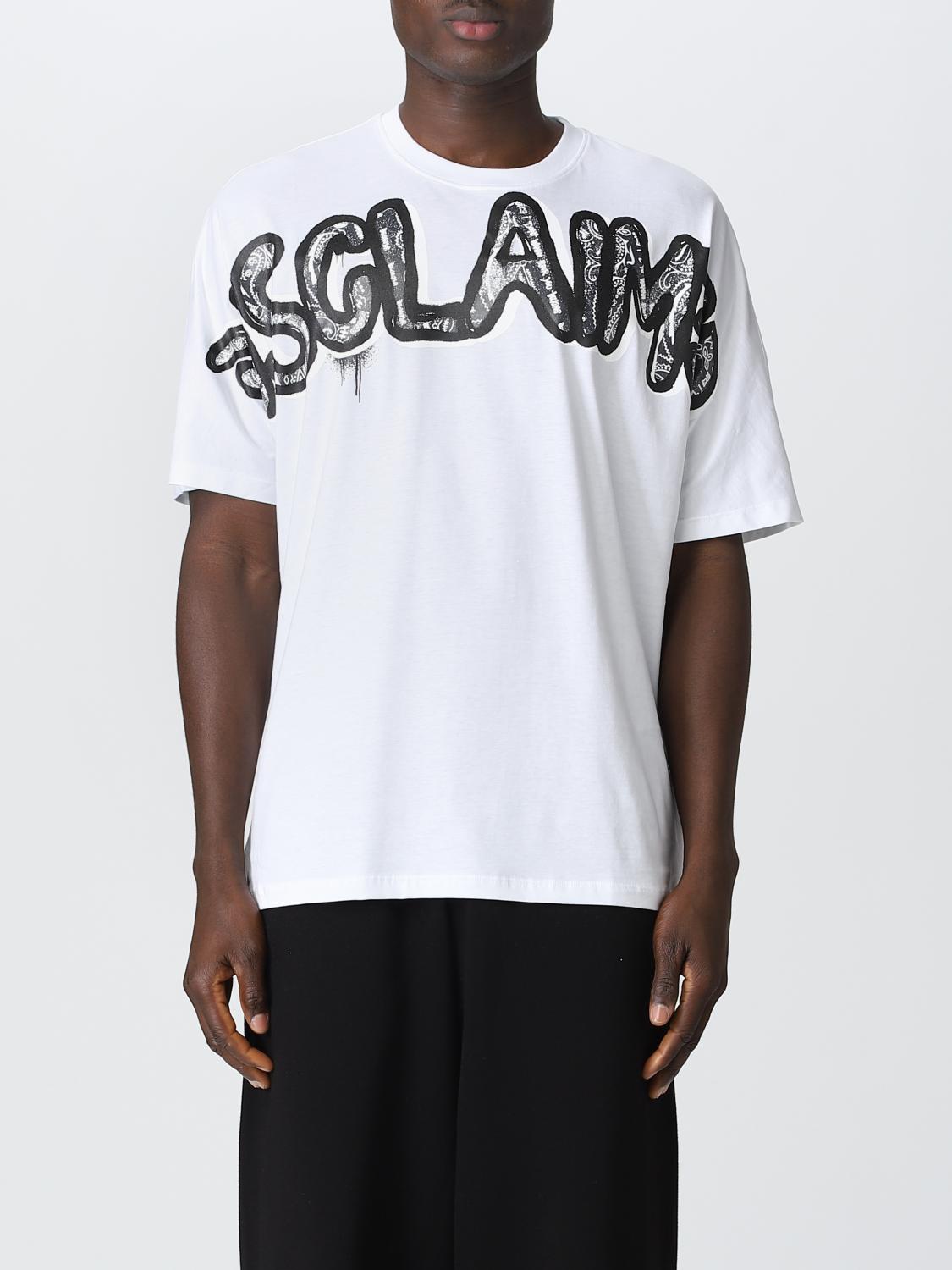 Disclaimer T-shirt men - White | 23EDS53474 | GIGLIO.COM