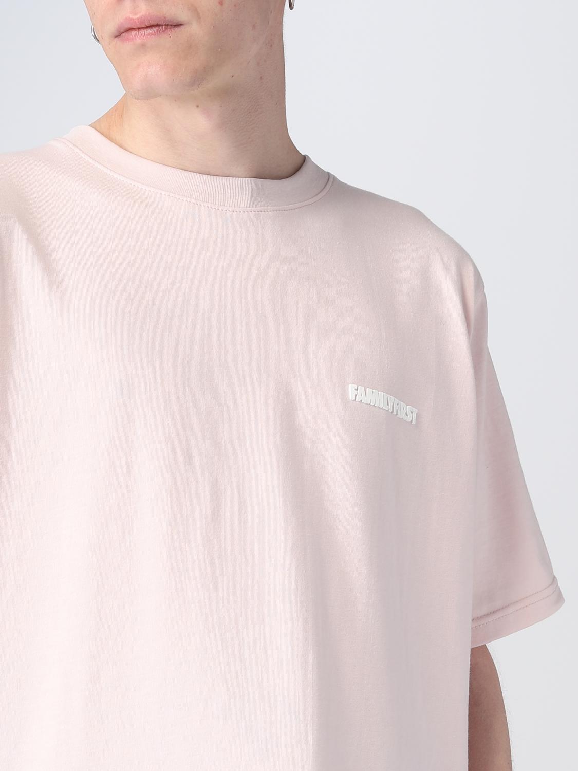 Family First T-shirt men - Pink | TS2314 | GIGLIO.COM
