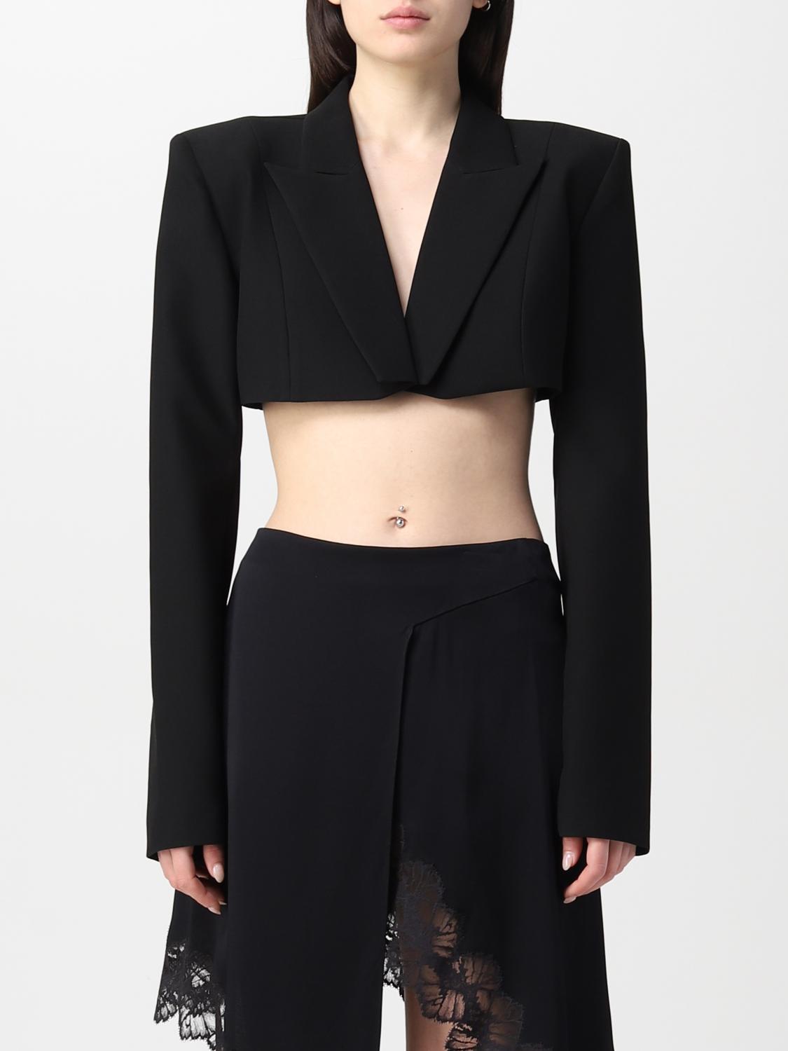 MONOT: Blazer in tessuto sintetico - Nero | Blazer Monot MONOTRS23701 ...