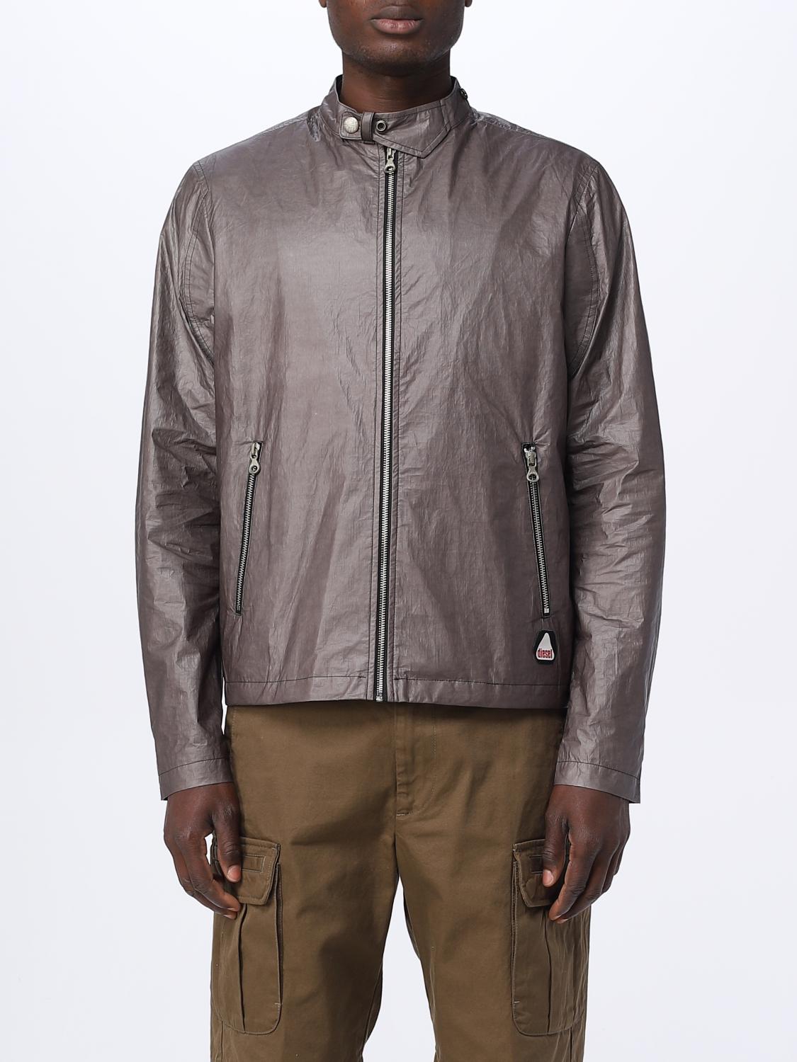 Diesel nylon jacket - Red | A085040DMAJ | GIGLIO.COM