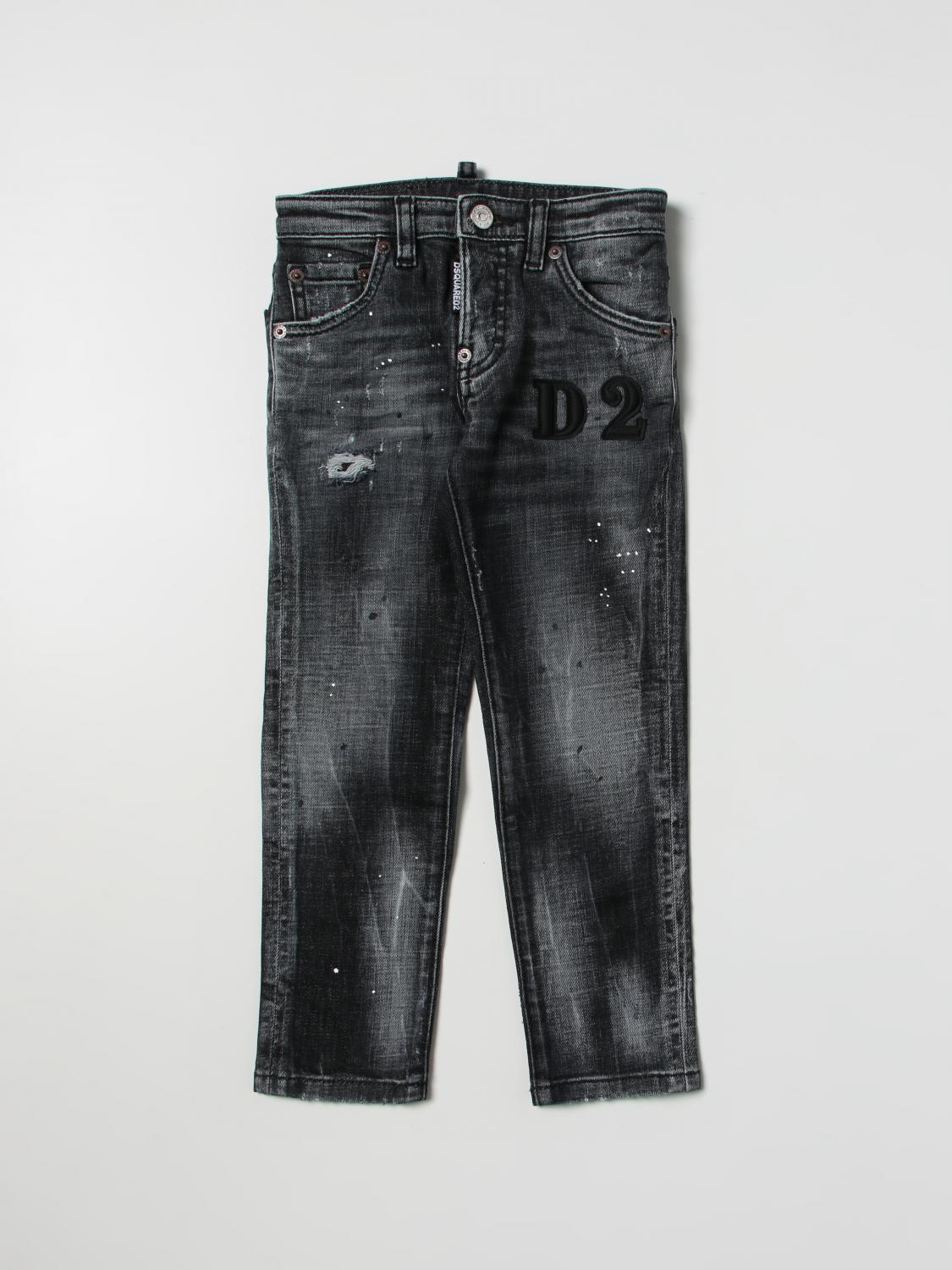 Dsquared2 Jeans kids Junior - Black | DQ0236D0A2H | GIGLIO.COM