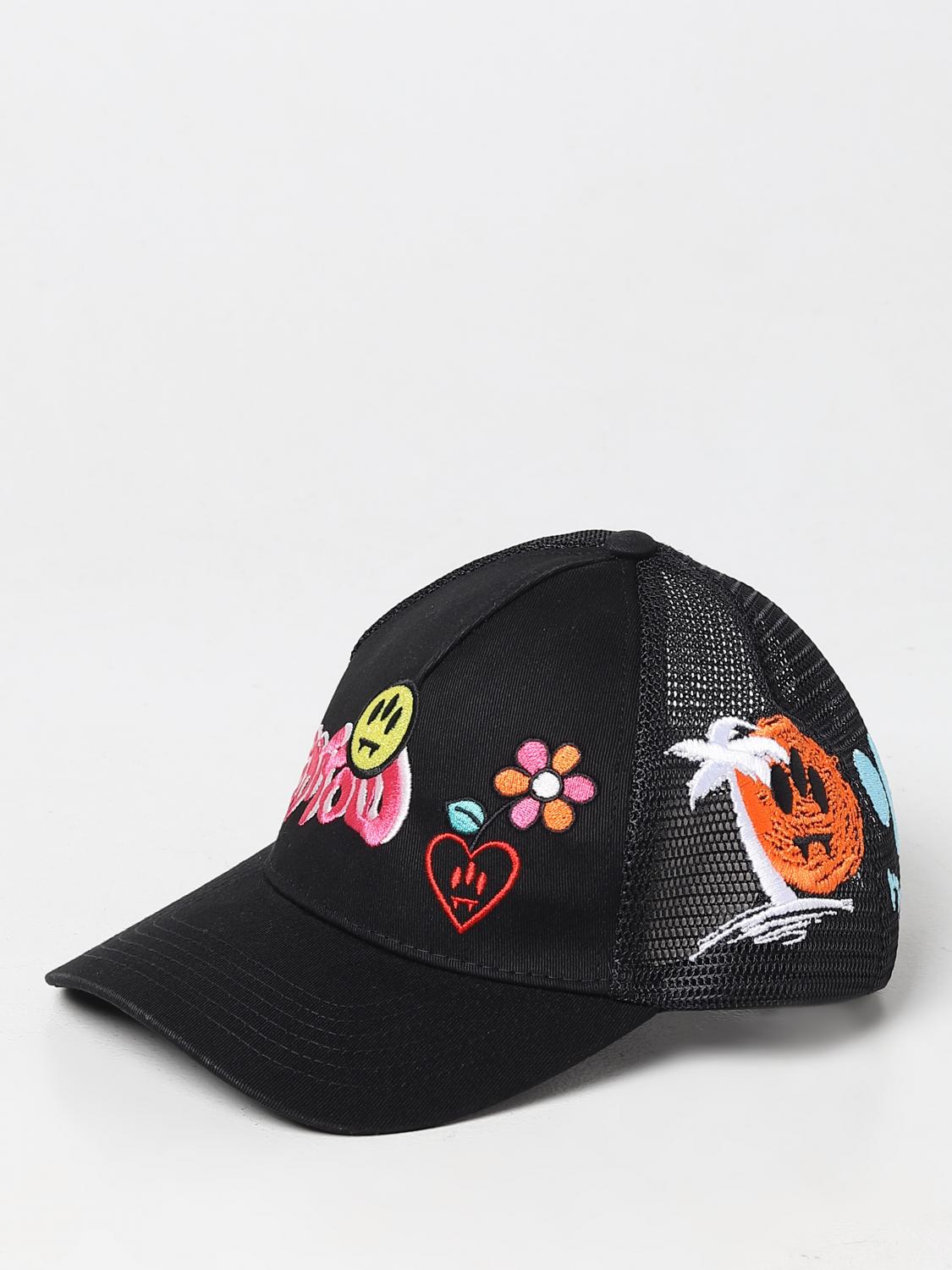 BARROW: Hat men - Black | Barrow hat 033989 online at GIGLIO.COM