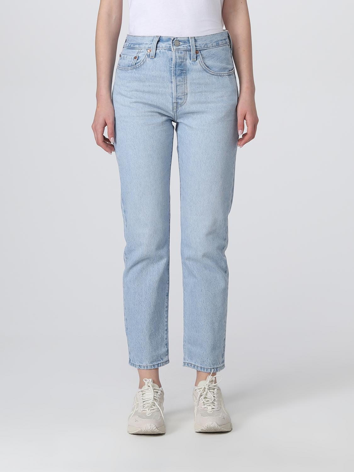 LEVI'S: Pants woman - Blue | Levi's jeans 362000124 online at GIGLIO.COM
