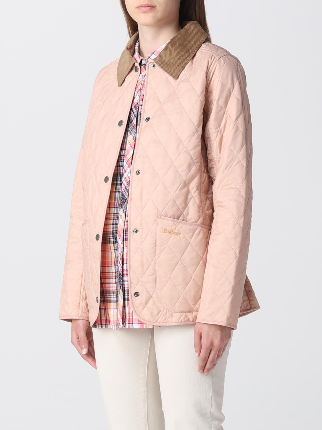 Barbour Coat woman - Pink | LQU0475 | GIGLIO.COM