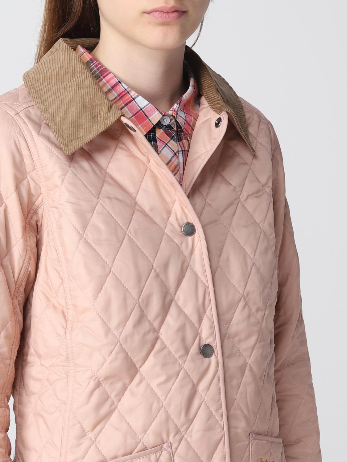 Barbour Coat woman - Pink | LQU0475 | GIGLIO.COM