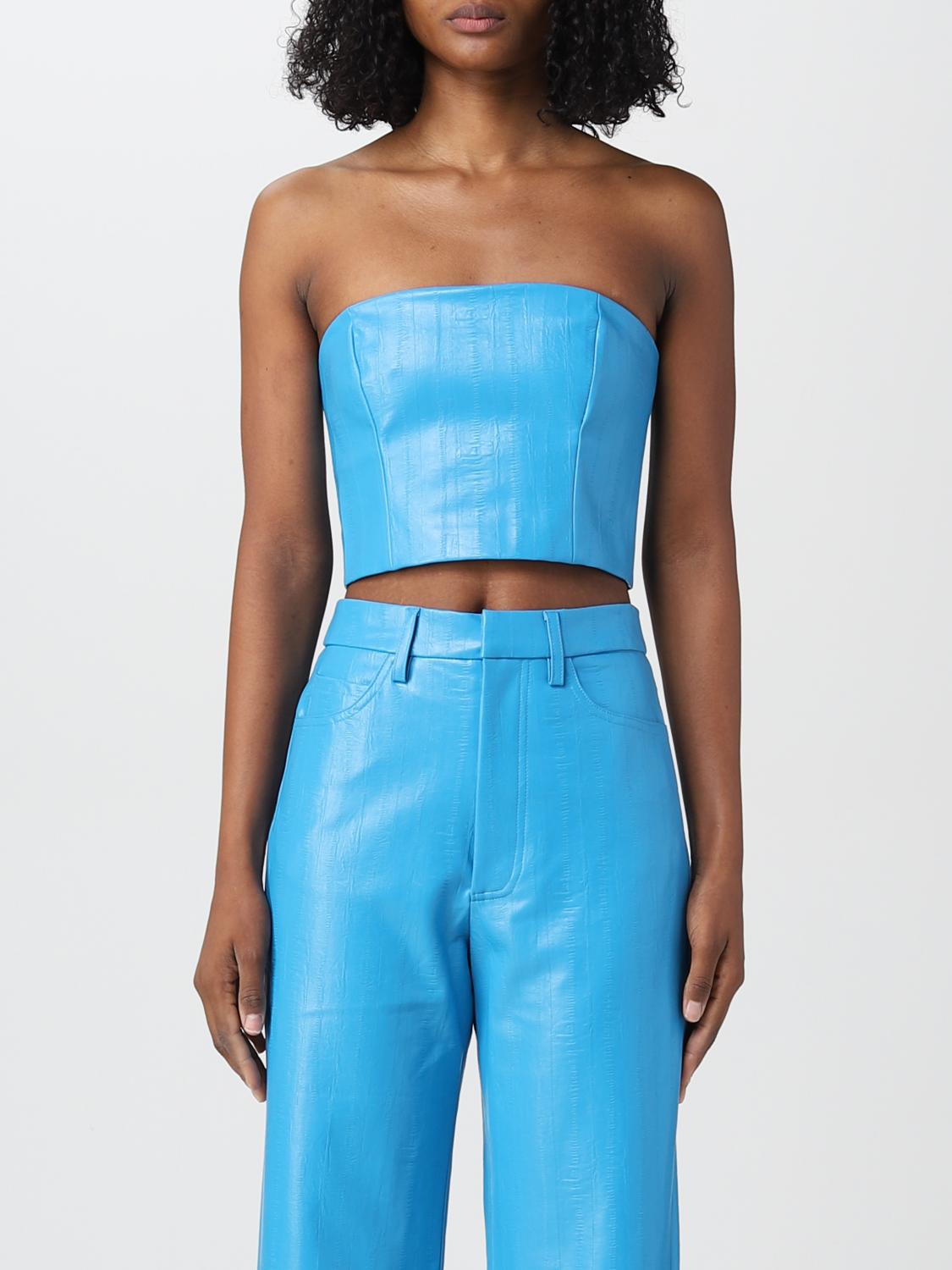 ROTATE: Top woman - Blue | Rotate top 1000472739 online at GIGLIO.COM