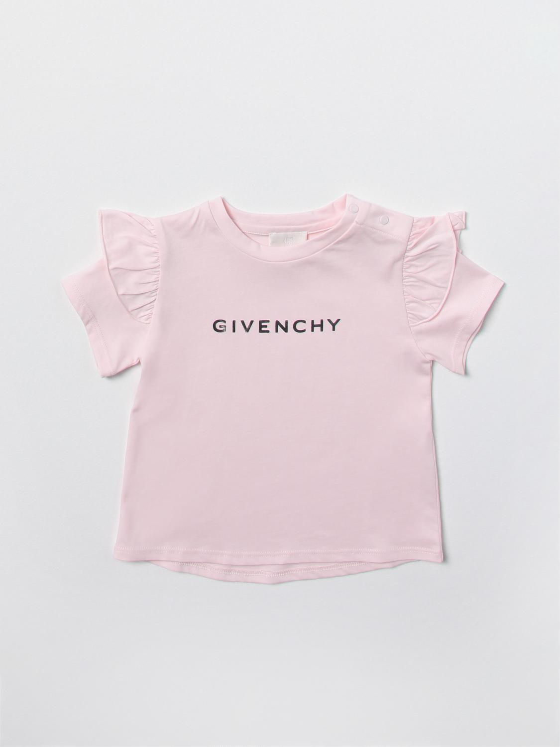 GIVENCHY: T-shirt kids - Pink | Givenchy t-shirt H05256 online at ...