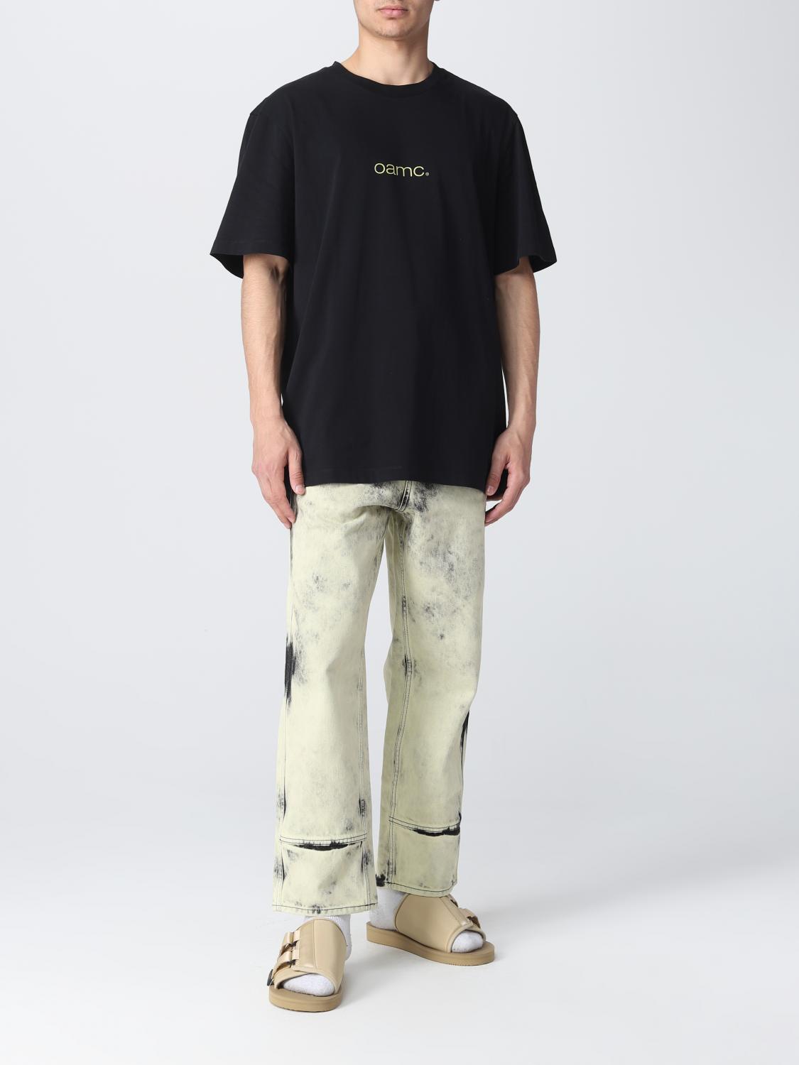 Oamc T-shirt men - Black | 23E28OAJ11COT00744 | GIGLIO.COM