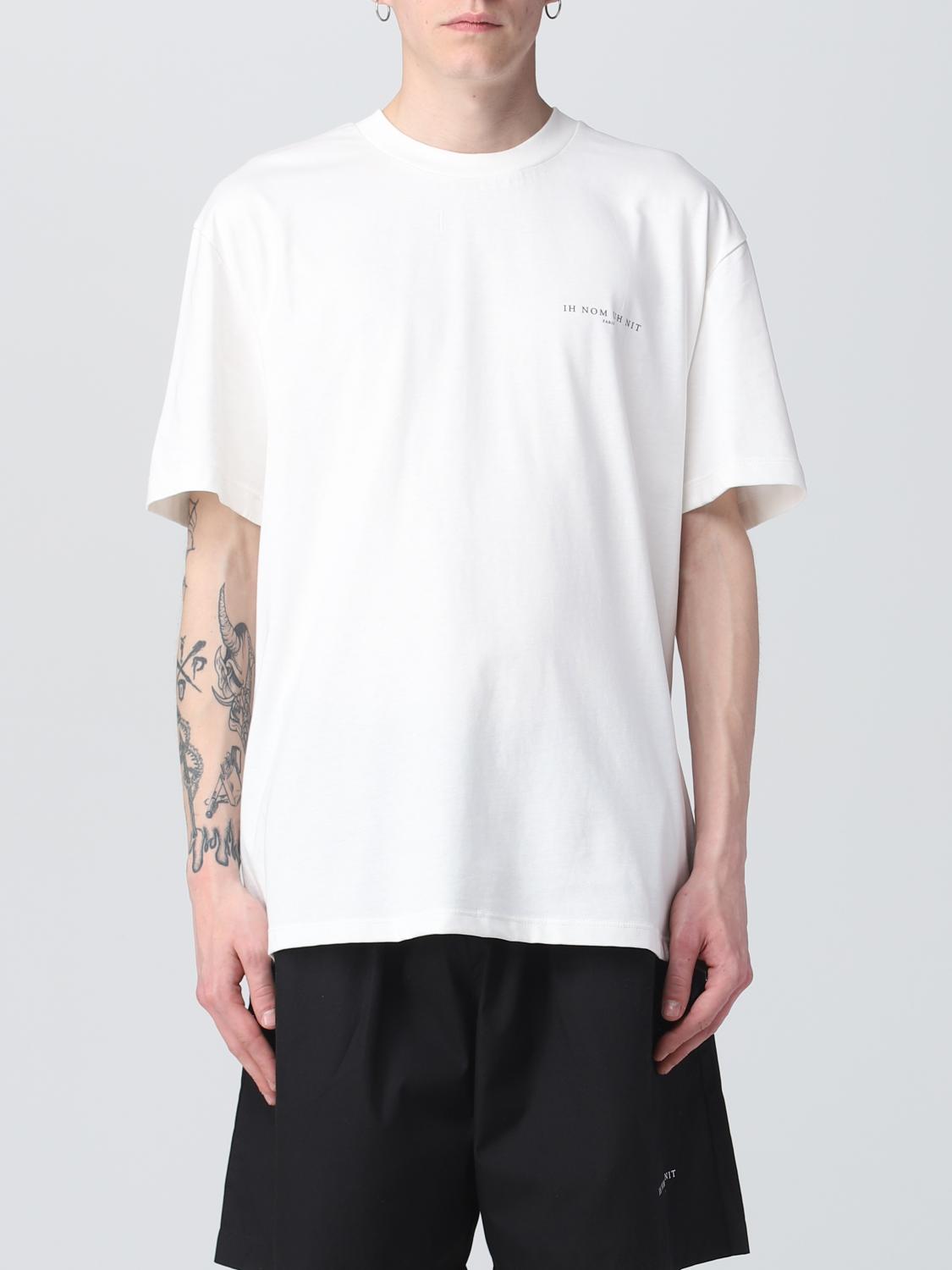 IH NOM UH NIT: T-shirt men - White | Ih Nom Uh Nit t-shirt NUS23201 ...