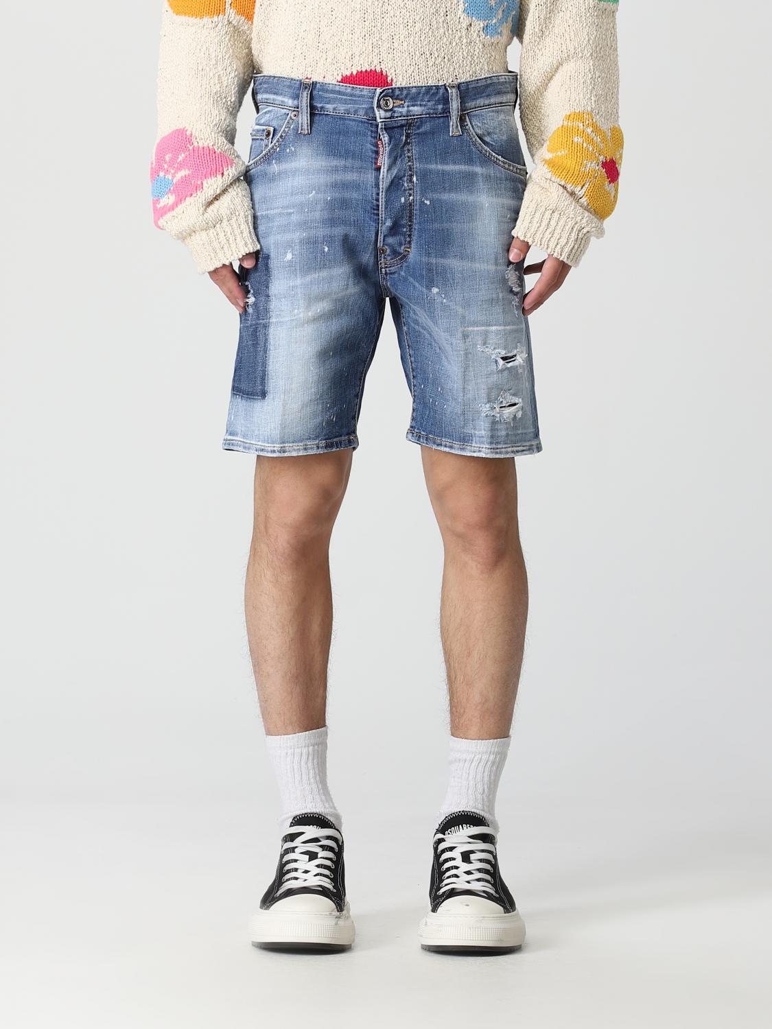 Dsquared2 shorts in denim - Denim | S71MU0752S30664 | GIGLIO.COM