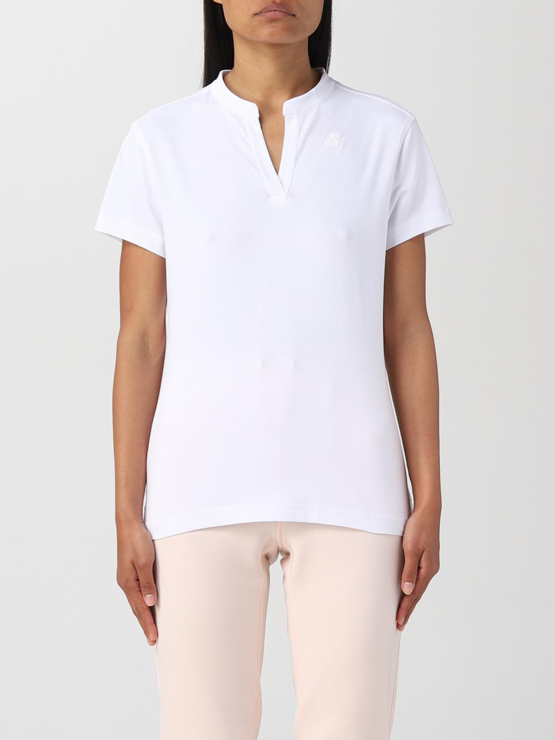 K-WAY: Top woman - White | K-Way top K7124BW online at GIGLIO.COM