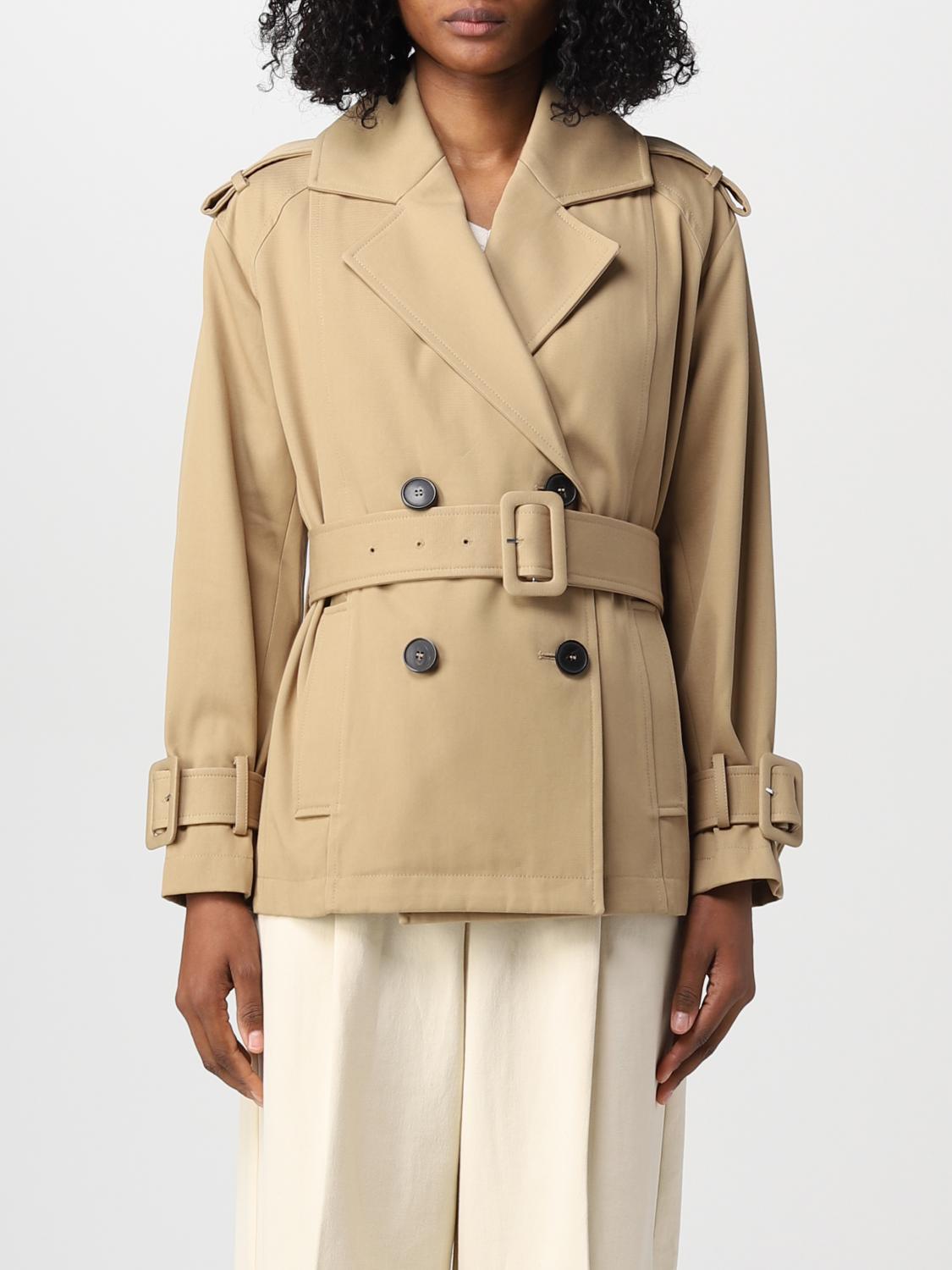 BA&SH: Trench coat woman - Beige | Ba&Sh trench coat WINNIE online at ...