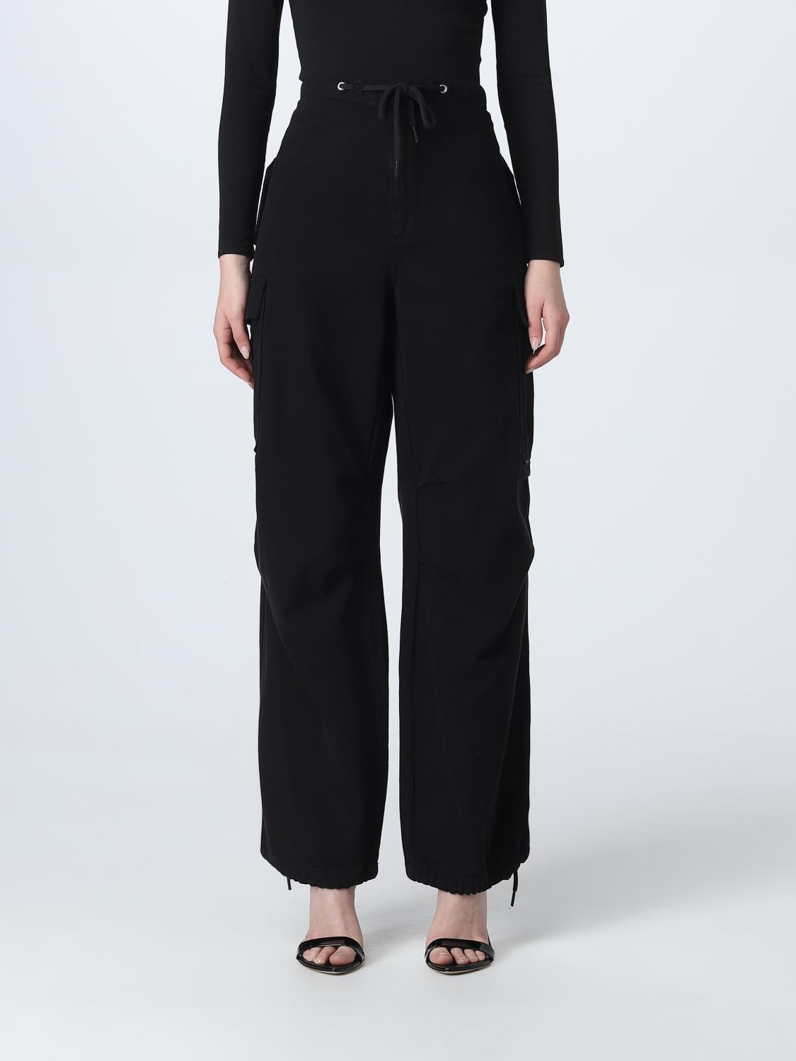 ALEXANDER WANG: cotton pants - Black | Alexander Wang pants UDC2234592 ...