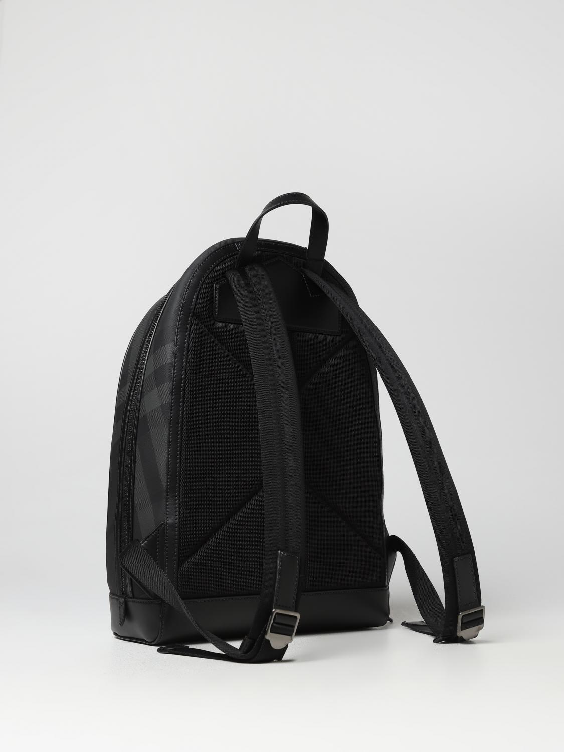 Burberry coated cotton backpack - Grey | 8065630 | GIGLIO.COM