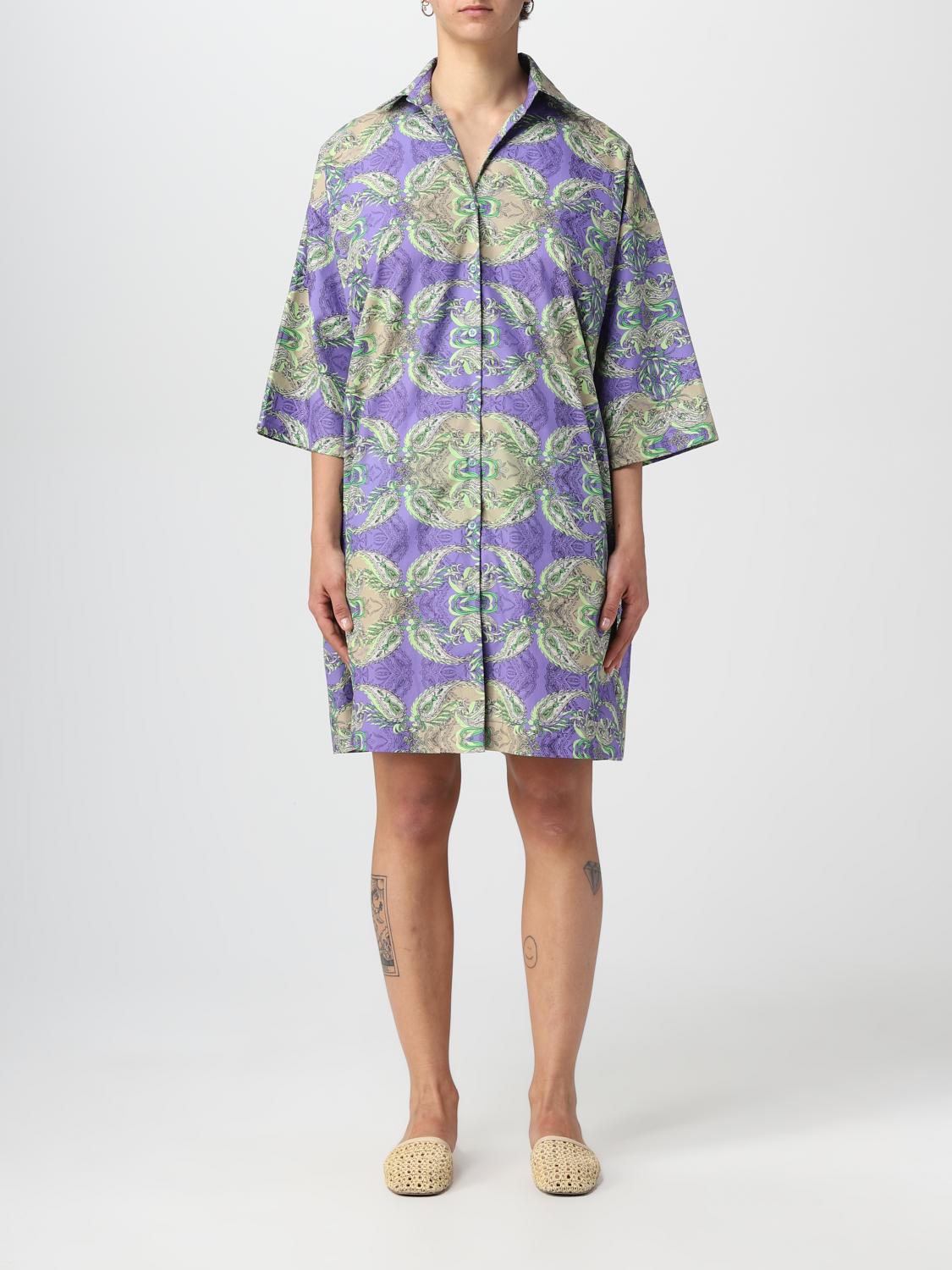 SNOBBY SHEEP: Dress woman - Lilac | Snobby Sheep dress 47045 online at ...