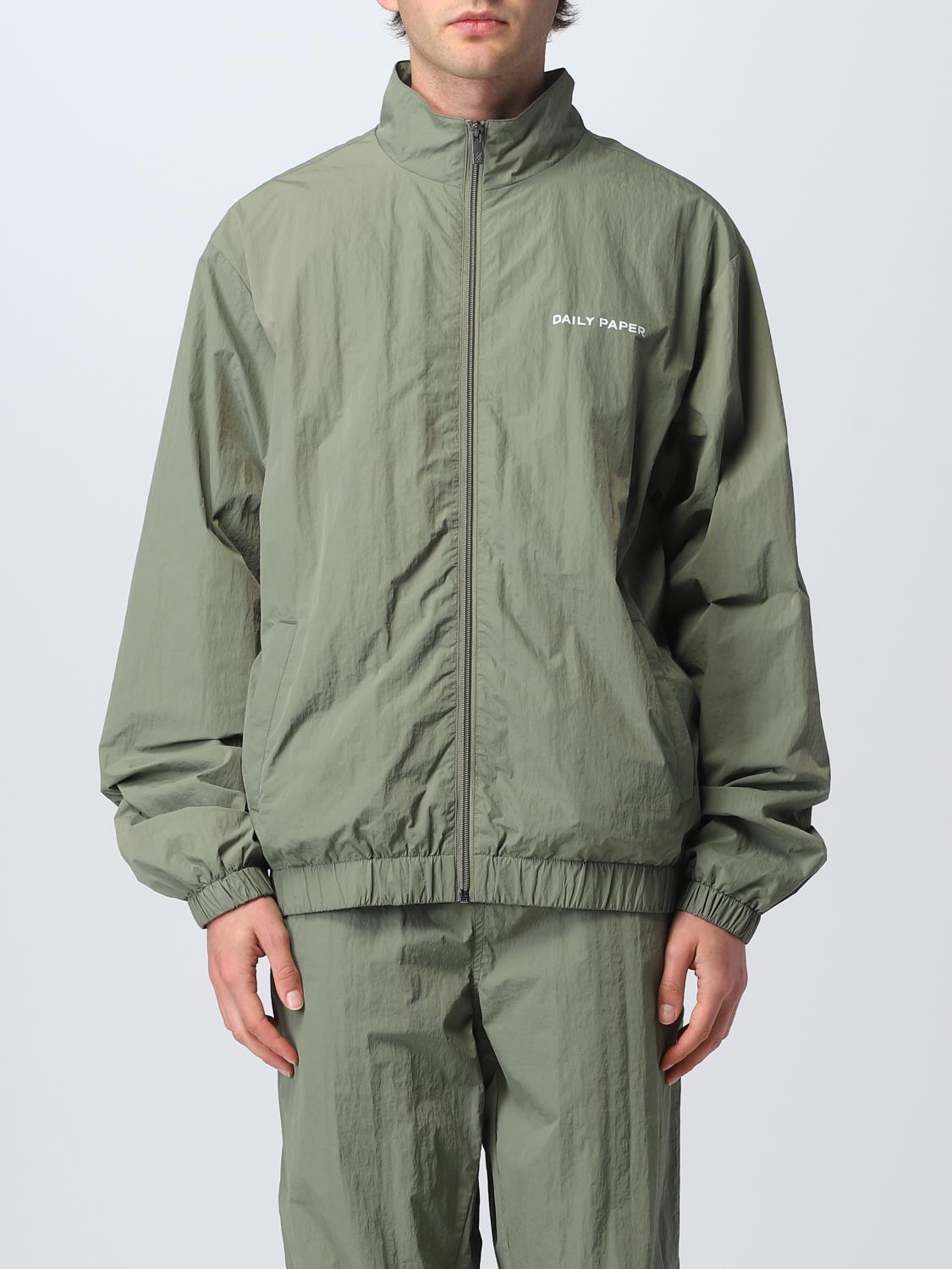 DAILY PAPER: Jacket men - Green | Daily Paper jacket 2312008 online at ...