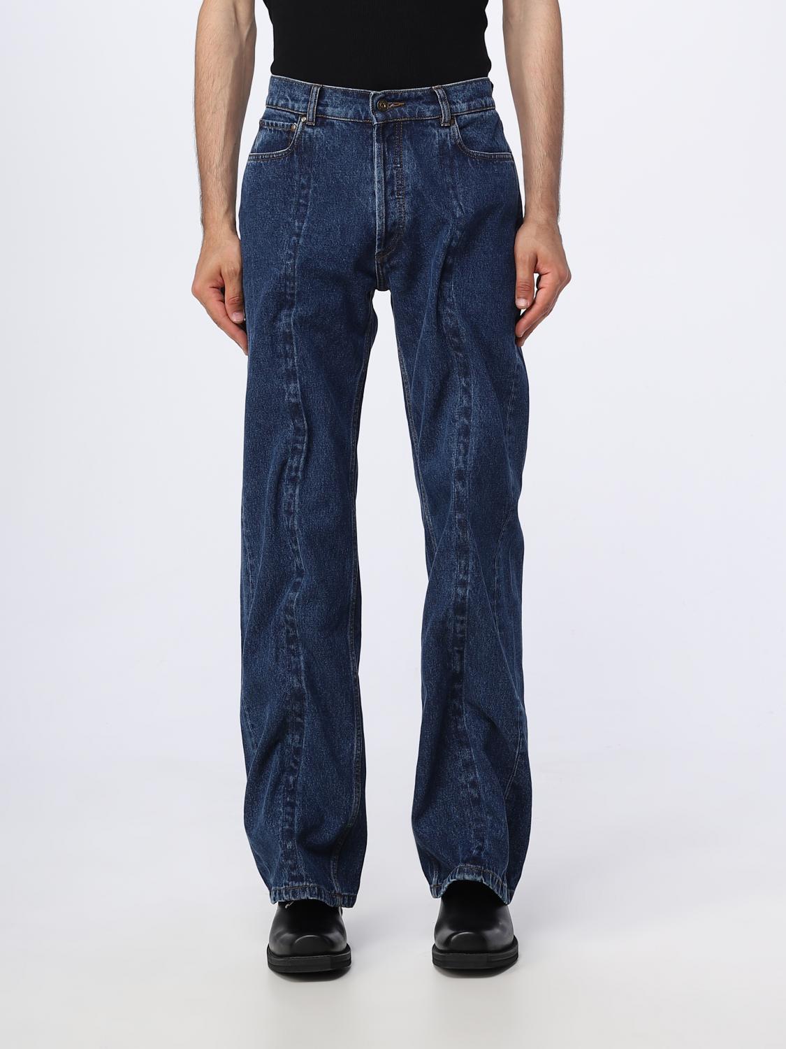 Y/Project Jeans men - Blue | JEAN31S24 | GIGLIO.COM