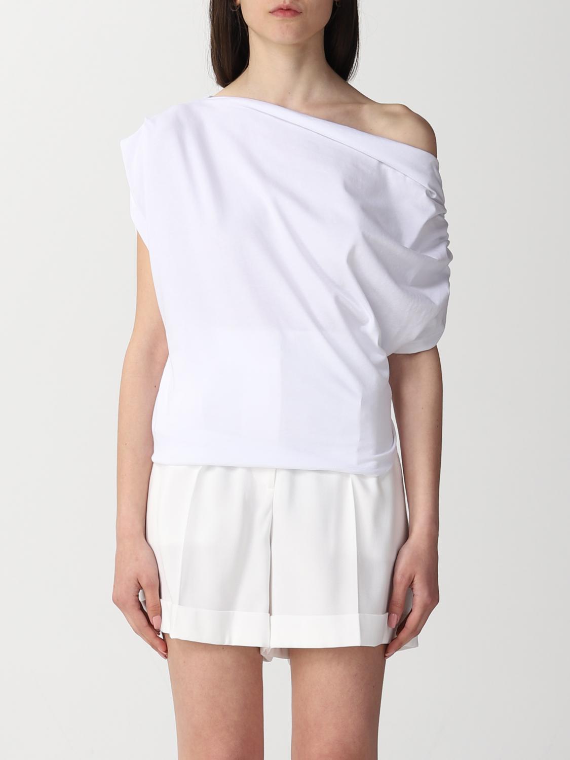 SNOBBY SHEEP: T-shirt woman - White | Snobby Sheep t-shirt 48050 online ...