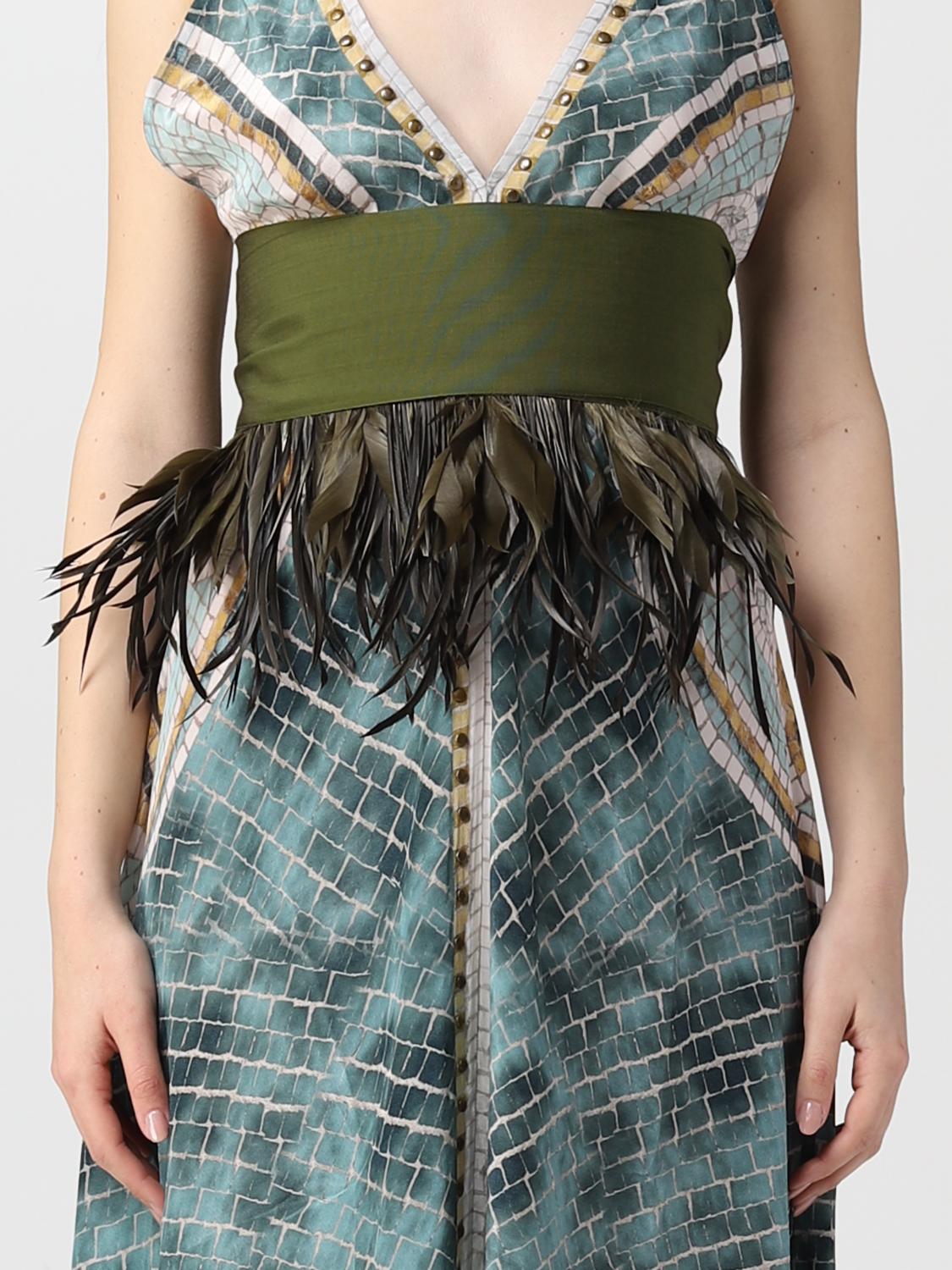 SARA ROKA: Belt woman - Green | Sara Roka belt S1X7398S456219 online at ...