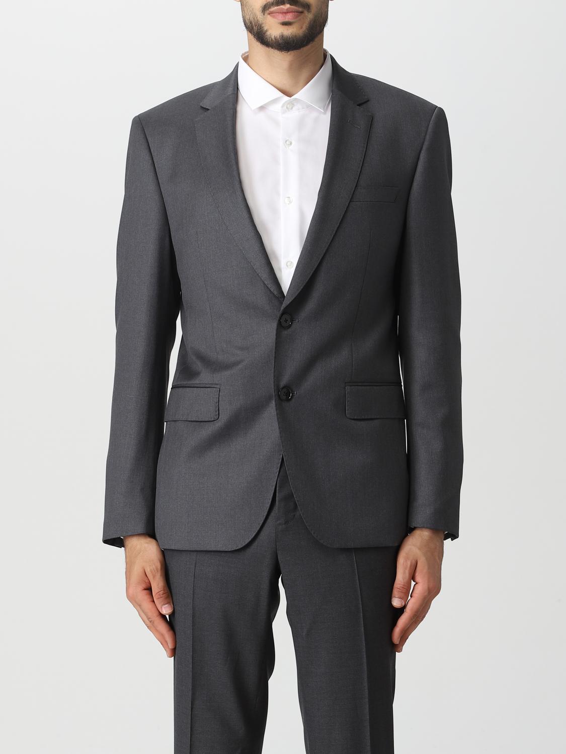 BOSS: Jacket men - Grey | Boss jacket 50469171 online at GIGLIO.COM