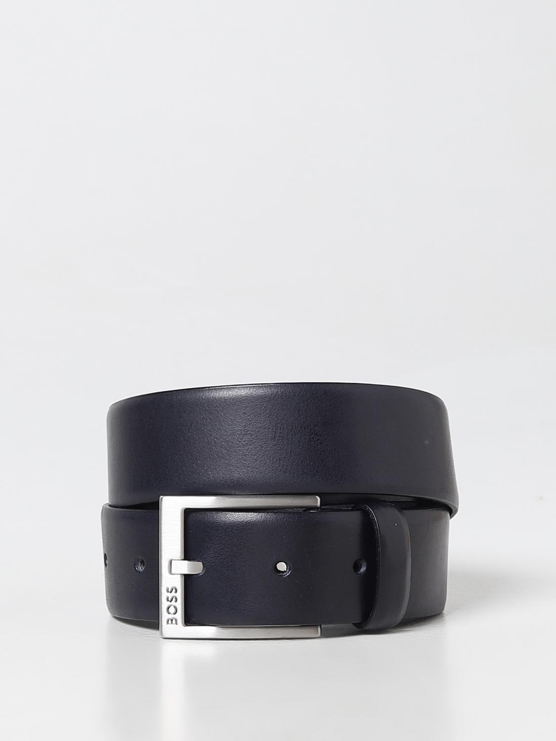 BOSS: Belt men - Blue | Boss belt 50471170 online at GIGLIO.COM