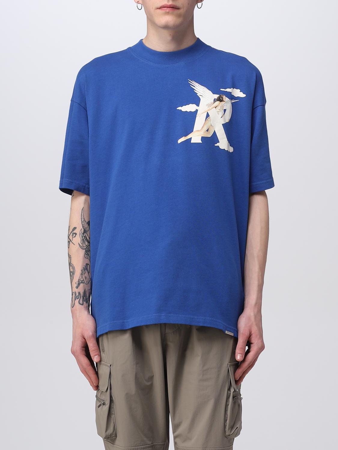 REPRESENT: T-shirt men - Blue | Represent t-shirt M05229 online at ...