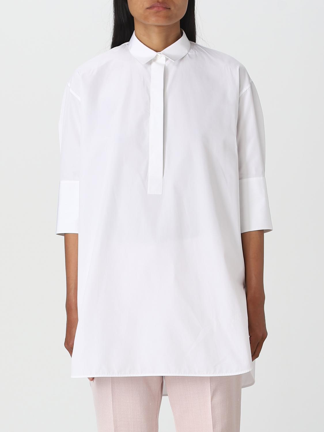 Jil Sander 衬衫 女士 - 白色 | J05DL0005J45001 | GIGLIO.COM