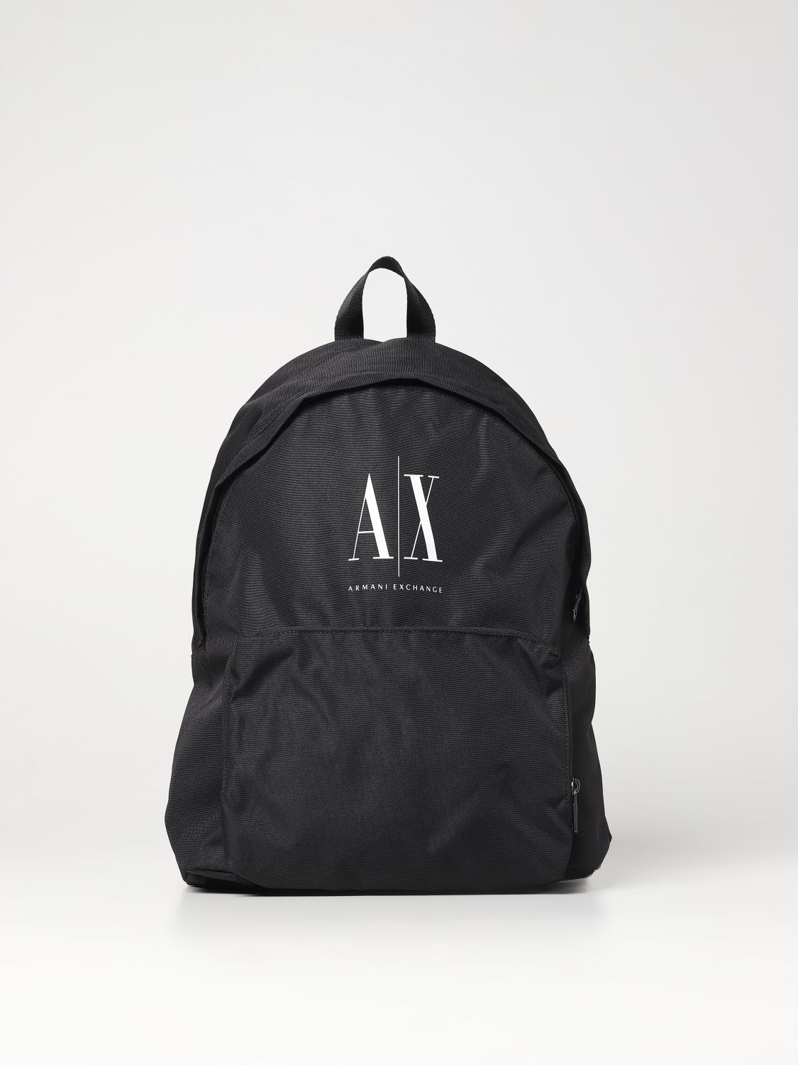 ARMANI EXCHANGE: Backpack men - Black | Armani Exchange backpack ...