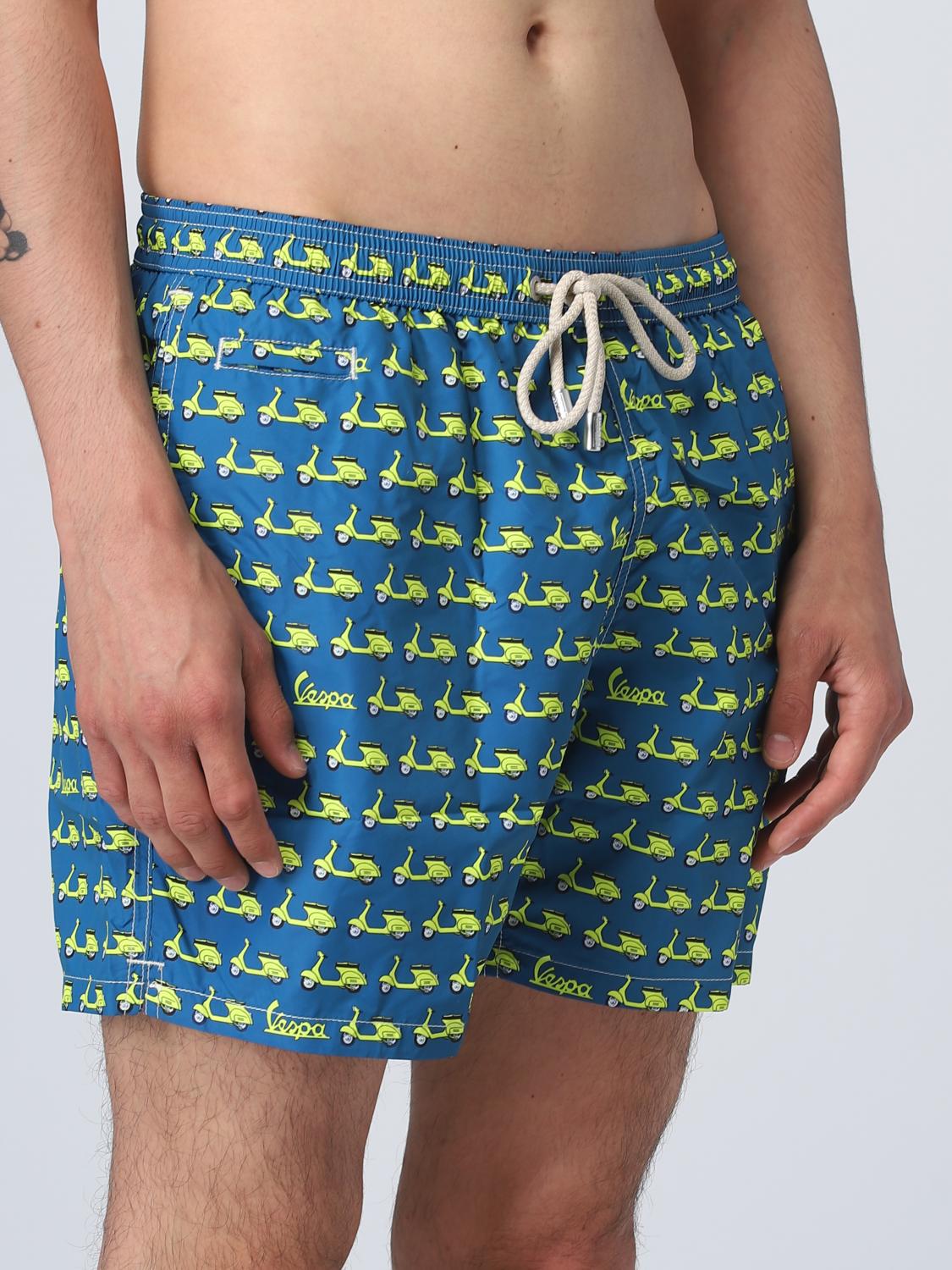 Mc2 Saint Barth Swimsuit men - Blue | LIGHTINGMICRO5960D | GIGLIO.COM