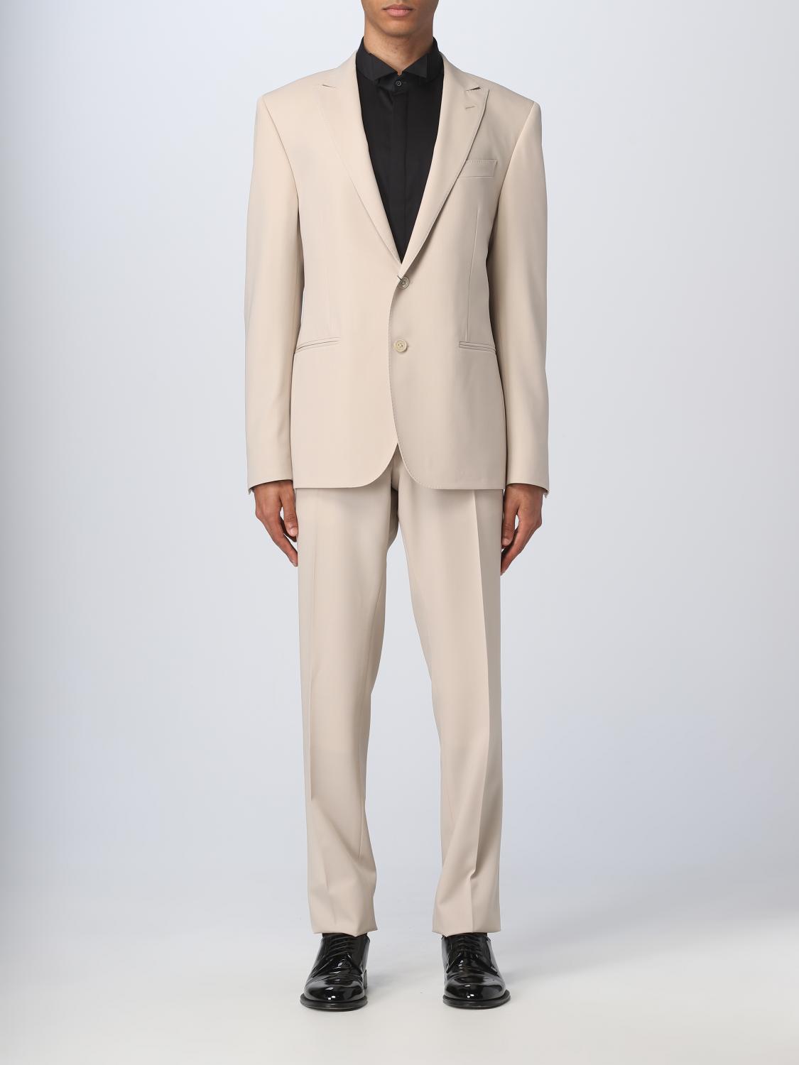 CORNELIANI: Suit men - White | Corneliani suit 917T583198301 online at ...