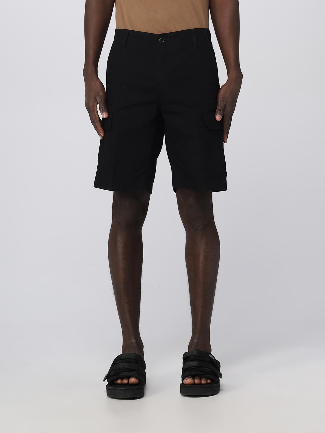 CARHARTT WIP: Short men - Black | Carhartt Wip shorts I028245 online at ...