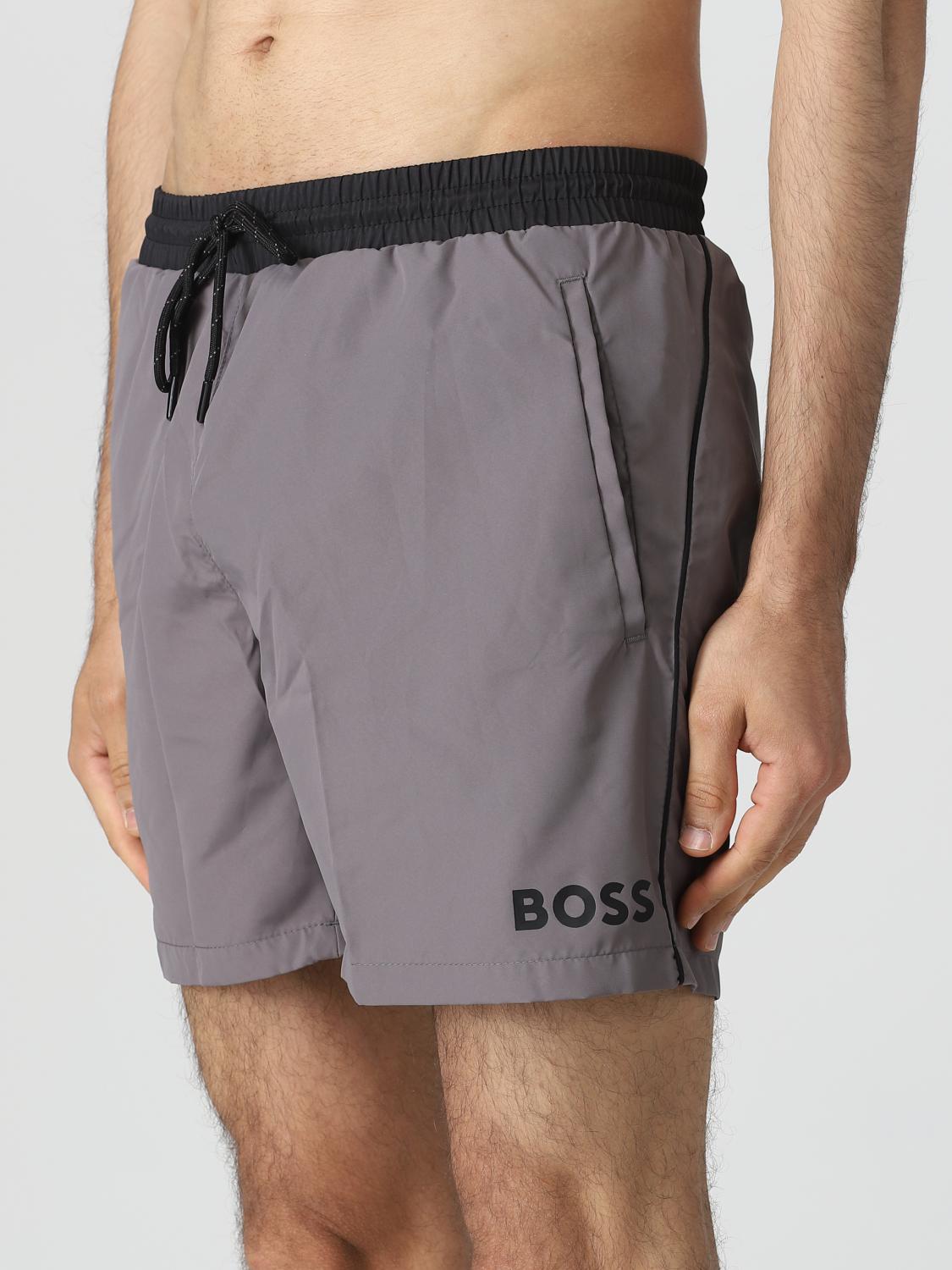 BOSS: Swimsuit men - Grey | Boss swimsuit 50469302 online at GIGLIO.COM