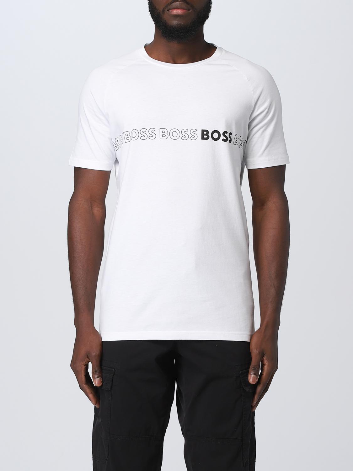 BOSS: T-shirt men - White | Boss t-shirt 50491696 online at GIGLIO.COM