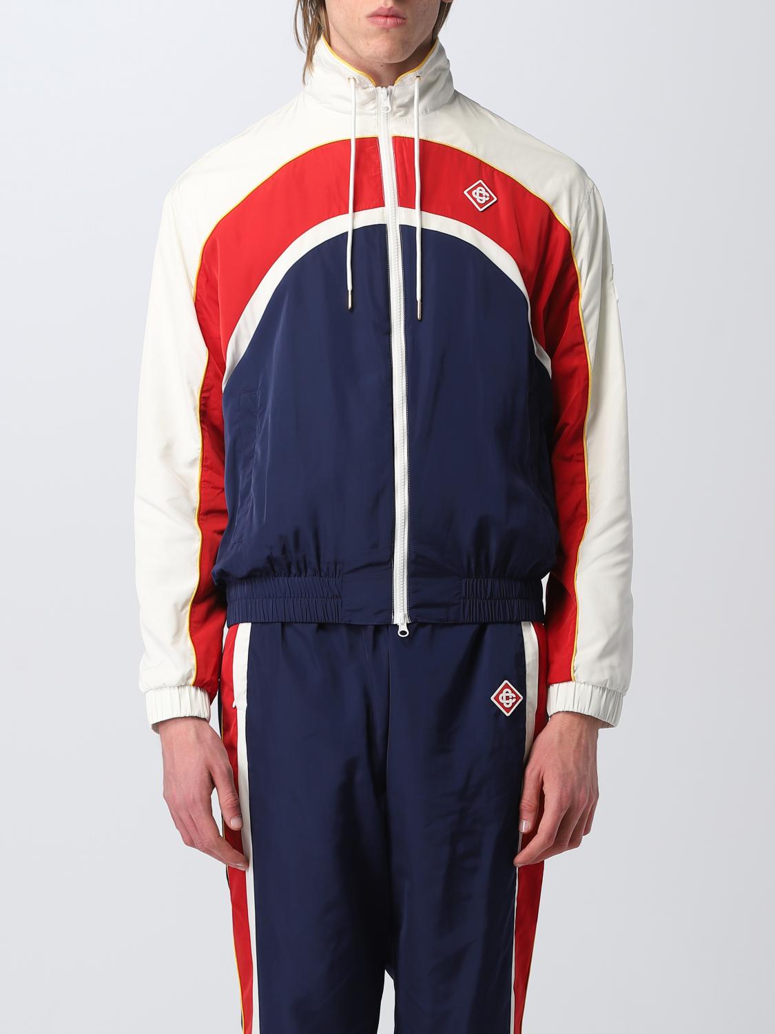 CASABLANCA: Jacket men - White | Casablanca jacket MS23JK193 online at ...