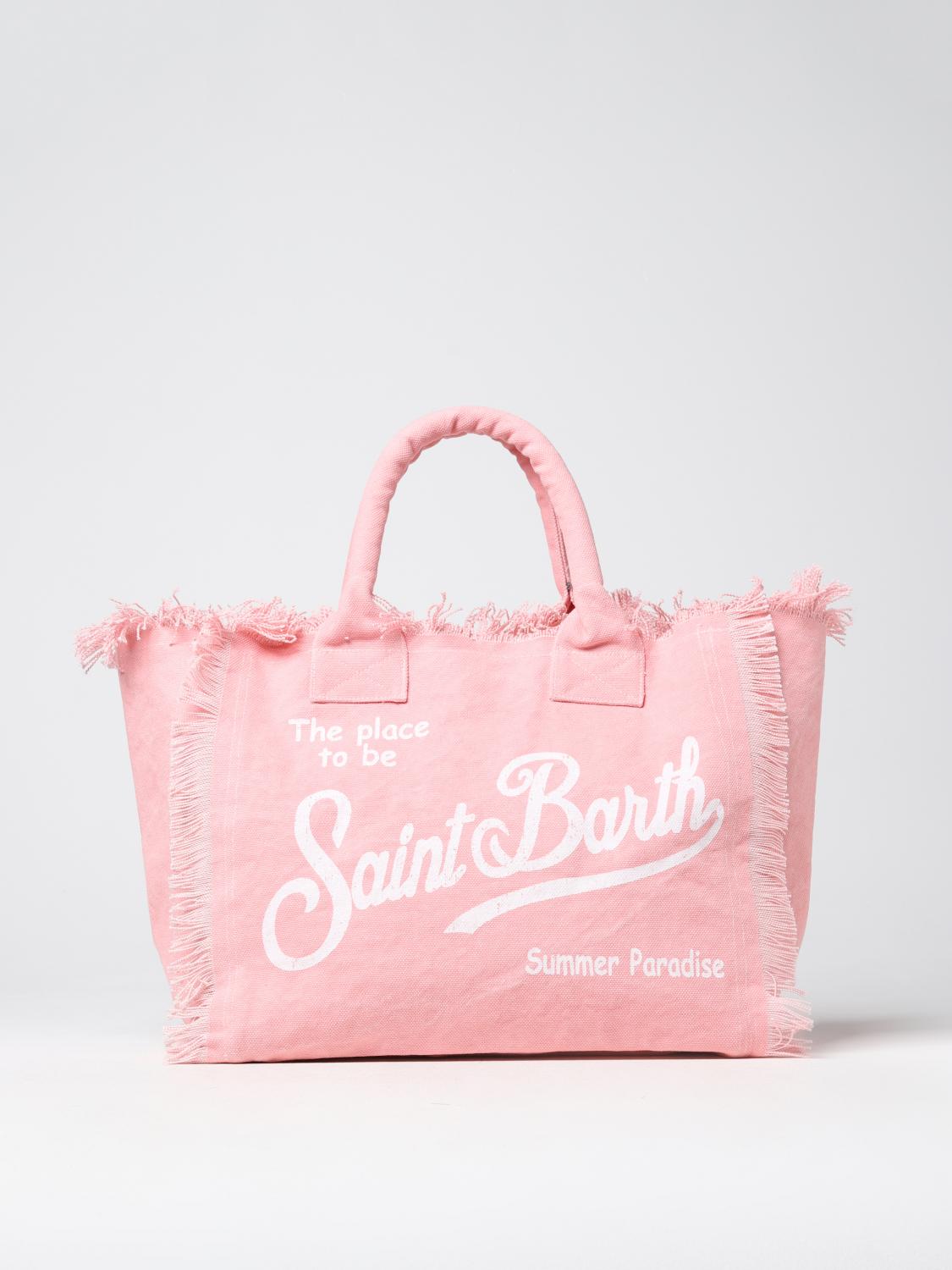 MC2 SAINT BARTH: Shoulder bag woman - Baby Pink | Mc2 Saint Barth tote ...