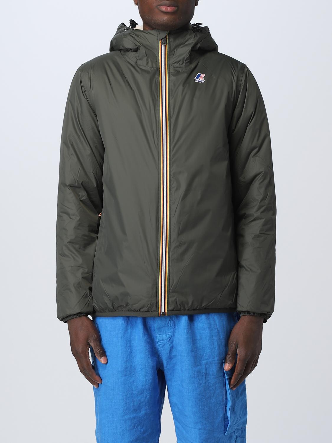 K-WAY: Blazer men - Green | K-Way jacket K3118T online at GIGLIO.COM