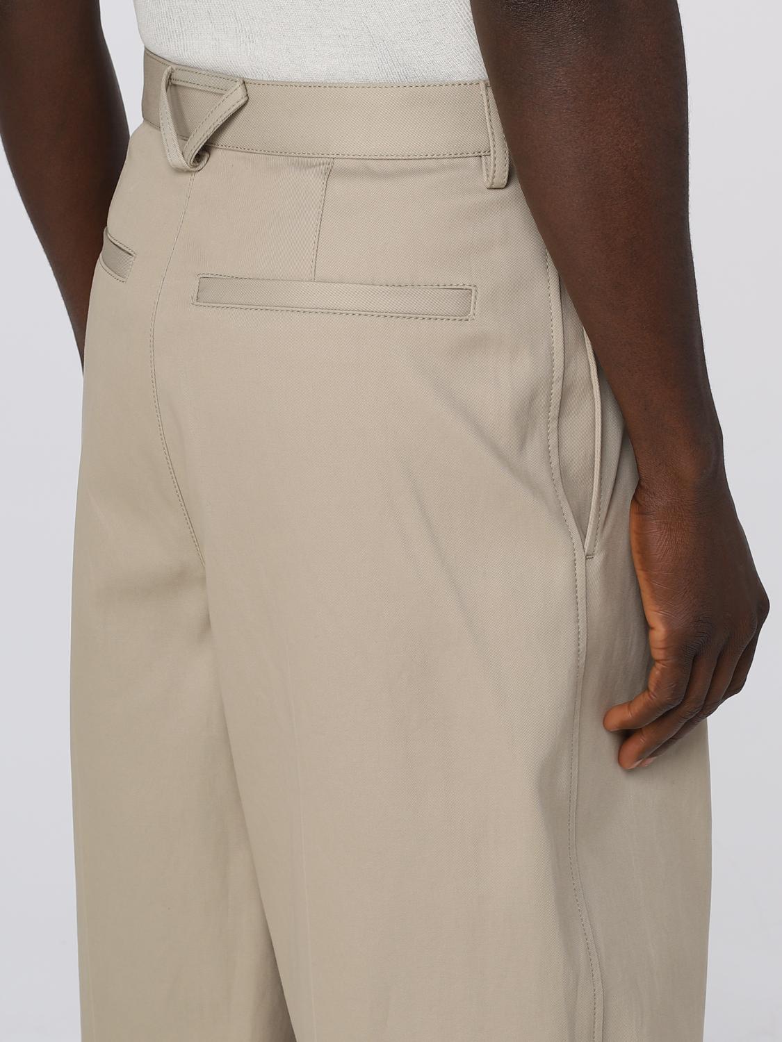 BOTTEGA VENETA: twill pants - Beige | Bottega Veneta pants BOTTEGA VENETA: twill pants - Beige | Bottega Veneta pants