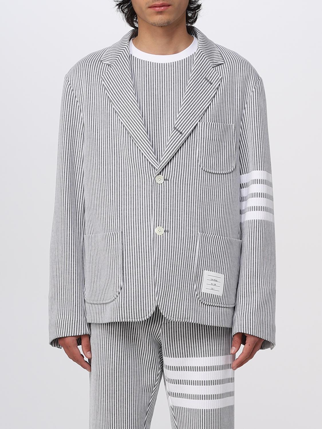 Thom Browne Jacket men - Grey | MJT369AJ0063 | GIGLIO.COM