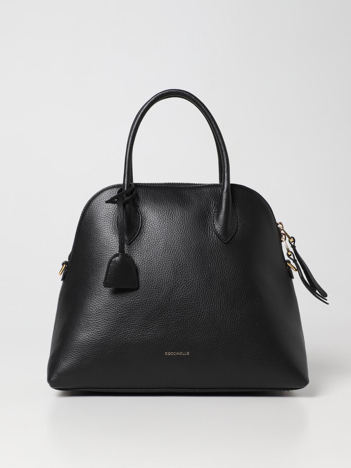 COCCINELLE: Shoulder bag woman - Black | Coccinelle handbag E1N1F180201 ...
