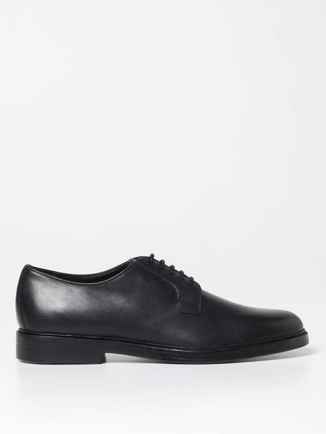 MANUEL RITZ: Derby in pelle liscia - Nero | Scarpe Stringate Manuel ...
