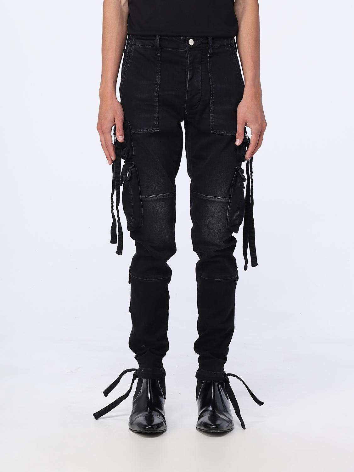 AMIRI: Pants men - Black | Amiri jeans MDF014 online at GIGLIO.COM