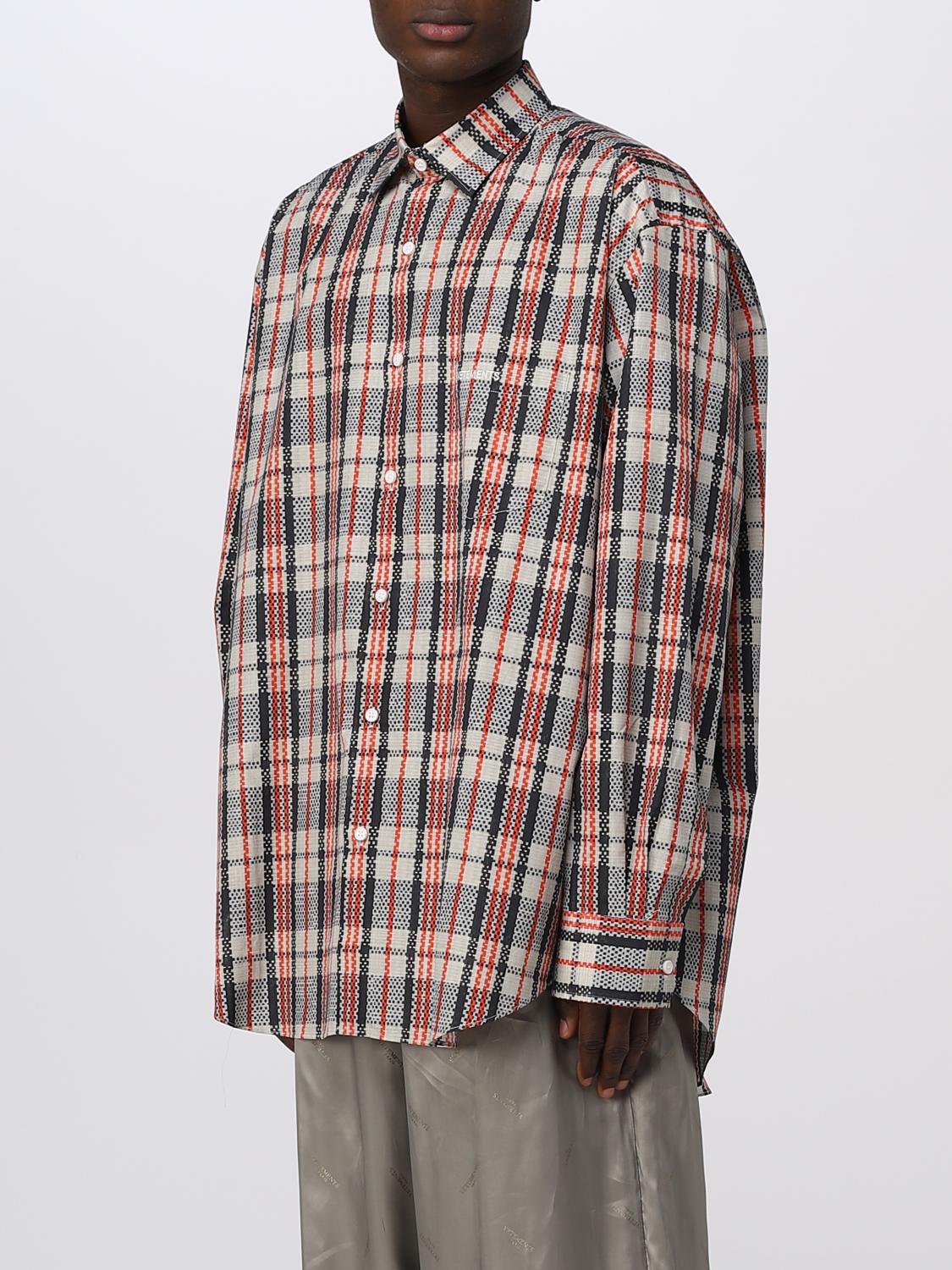Vetements Outlet: Shirt men - Black | Vetements shirt UE63SH300B online ...