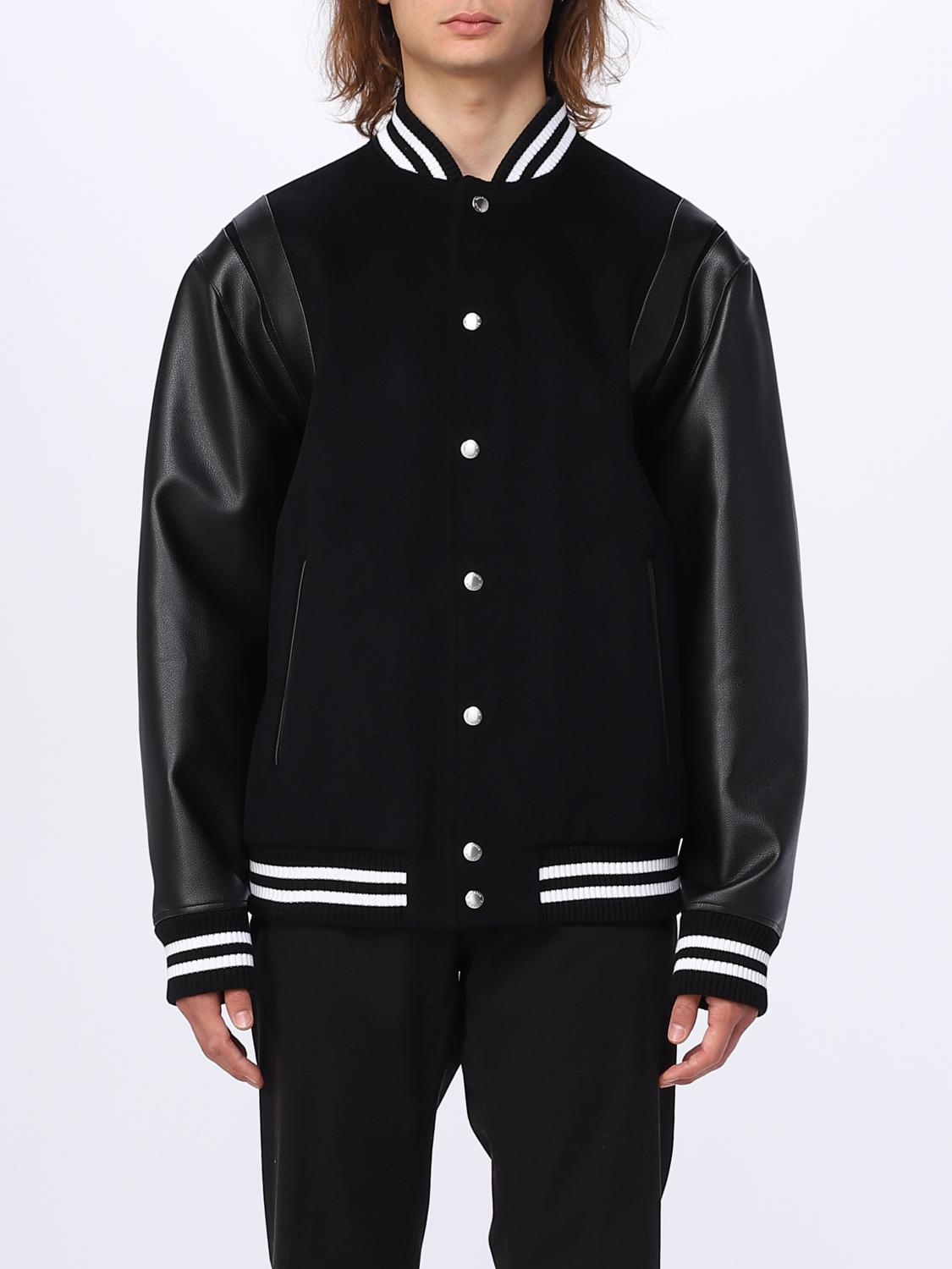 BALMAIN: Jacket men - Black | Balmain jacket AH1TF292WB72 online at ...