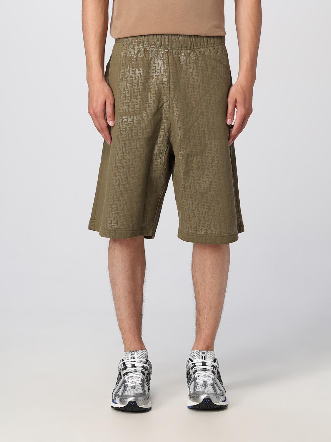 DIESEL: shorts in cotton - Beige | Diesel shorts A096620NAZQ online at ...