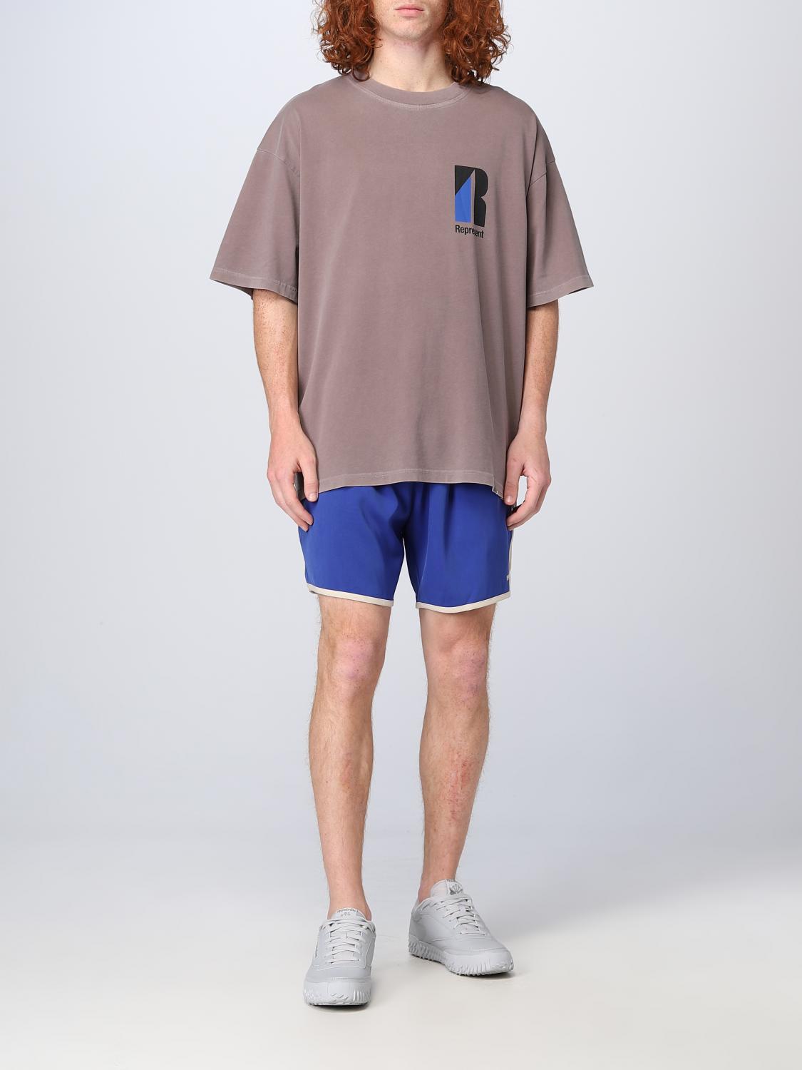 REPRESENT: Short men - Blue | Represent shorts M09074 online at GIGLIO.COM