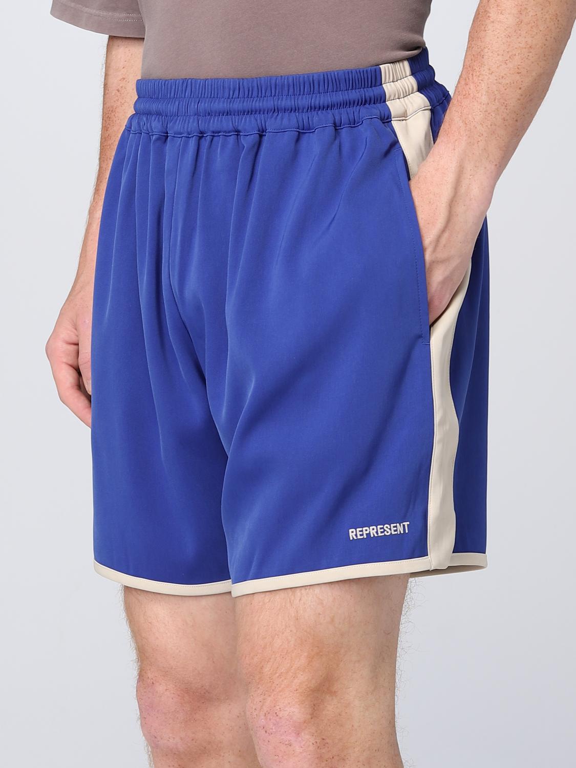 REPRESENT: Short men - Blue | Represent shorts M09074 online at GIGLIO.COM