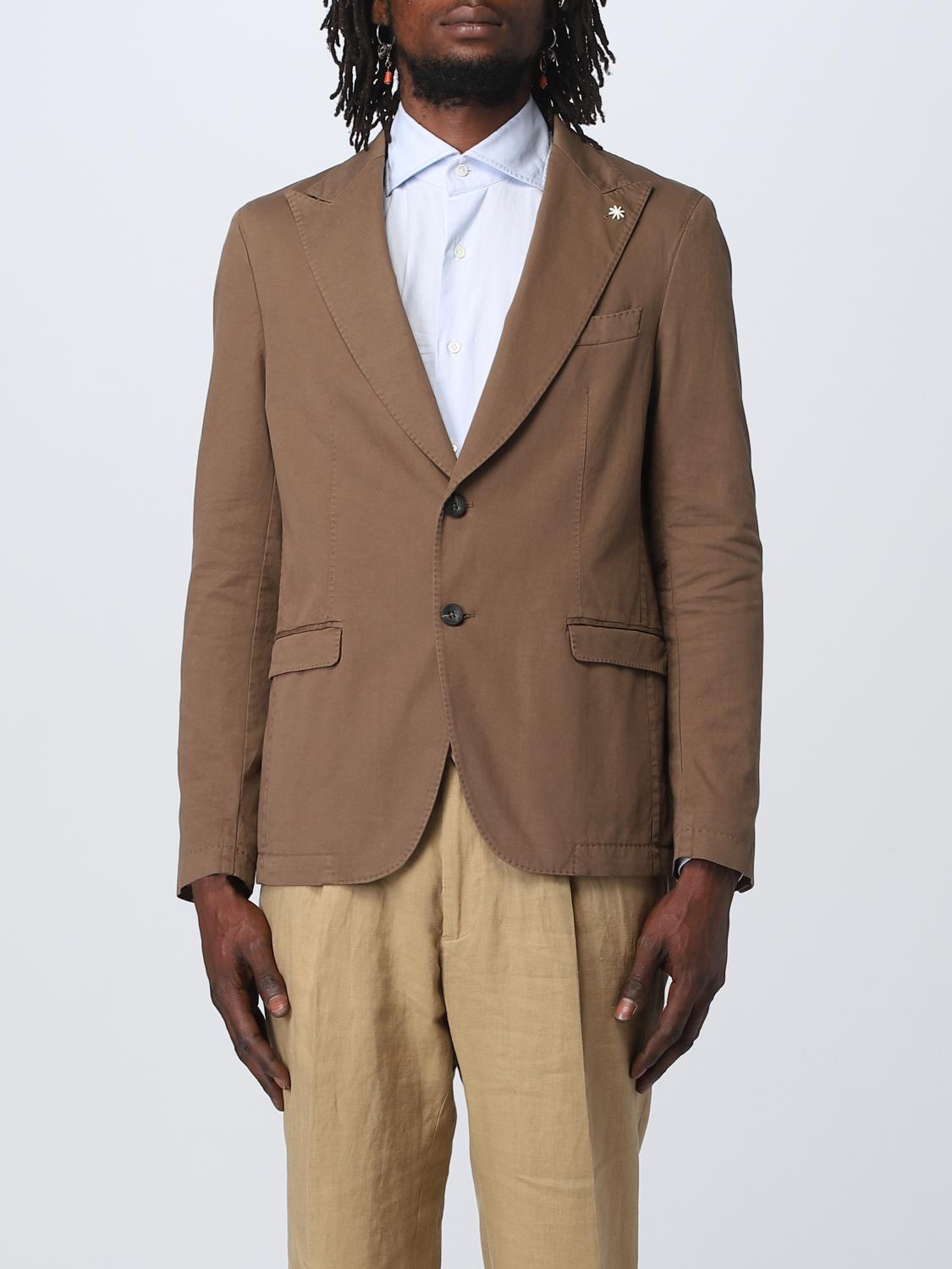 MANUEL RITZ: Blazer men - Beige | Manuel Ritz blazer 3432G2748T233252 ...