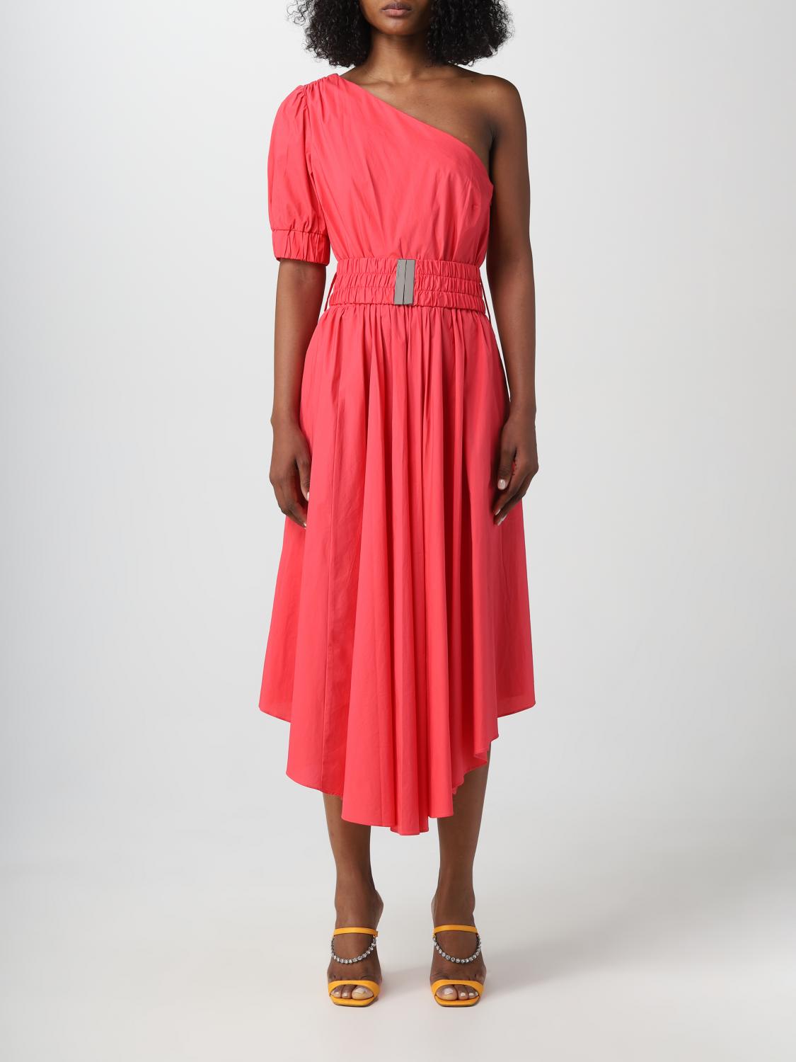 MICHAEL KORS: Dress woman - Pink | Michael Kors dress MS1800NF4C online at GIGLIO.COM