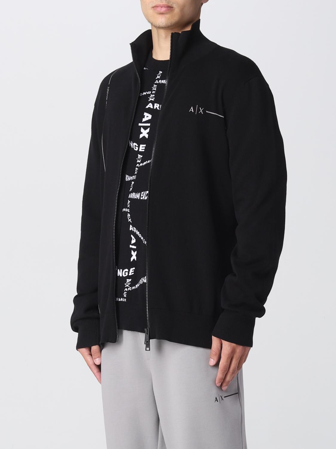 Armani Exchange Sweatshirt men - Black | 3RZE1AZMQ7Z | GIGLIO.COM
